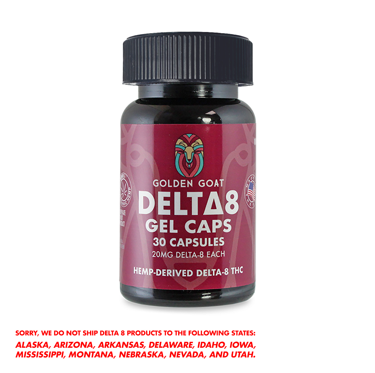 Delta-8 Gel Capsules | Premium Hemp-Derived Relief